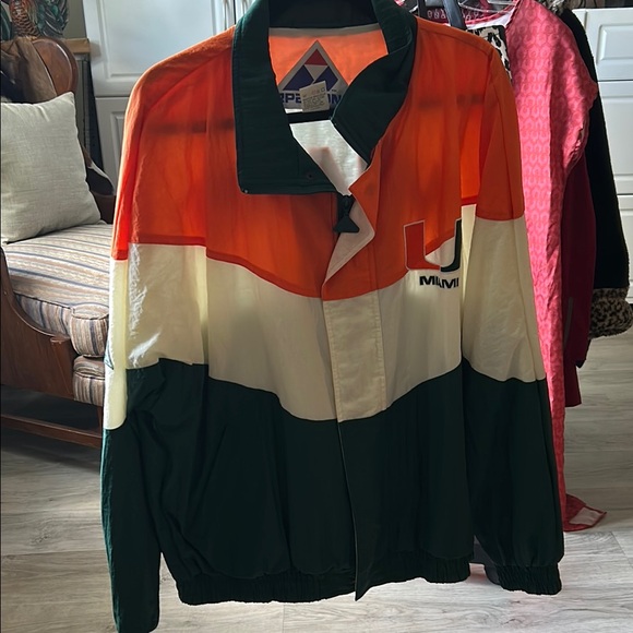 Apex | Jackets & Coats | Vintage Apex One Miami Hurricanes Jacket ...